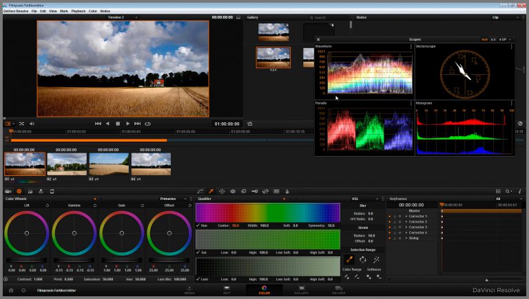 Lernkurs: Farbkorrektur und Color Grading