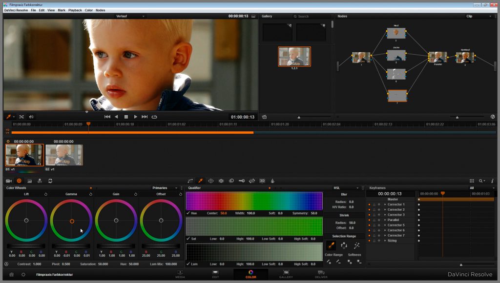 Lernkurs: Farbkorrektur und Color Grading