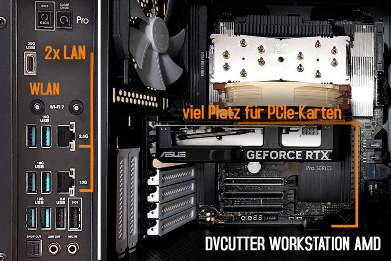 Computer für den Videoschnitt (Notebooks, Desktop, Komplettsysteme)