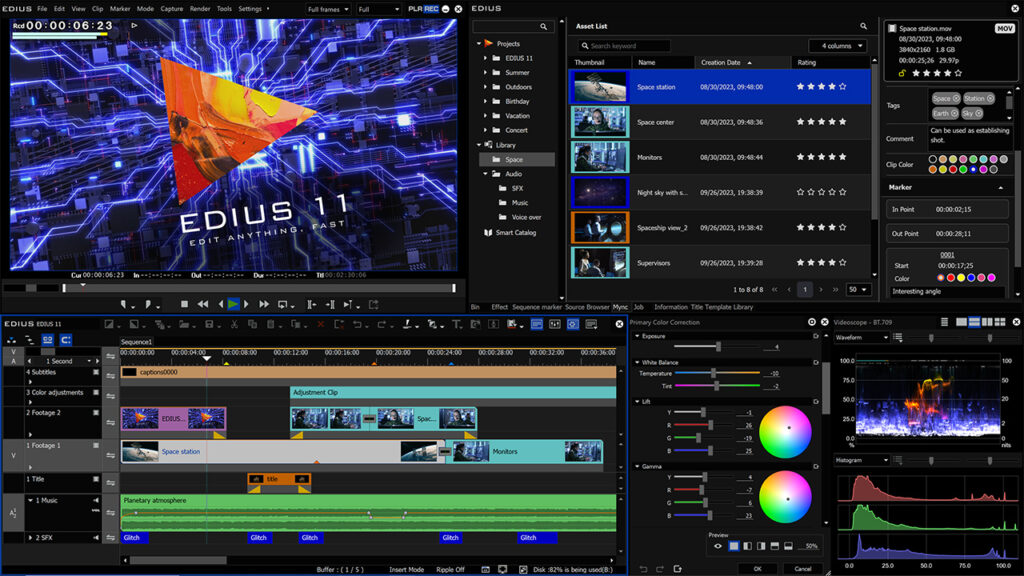 EDIUS 11 – Jump Upgrade - Filmpraxis
