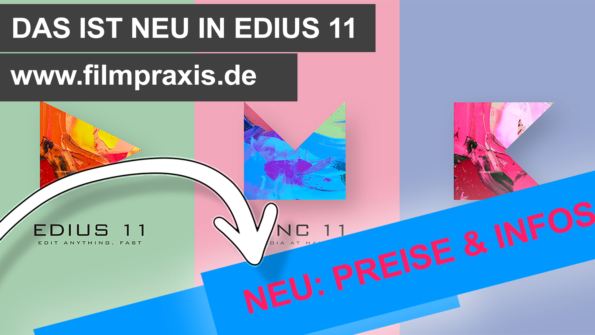 EDIUS 11 - Schnittsoftware von Grass Valley