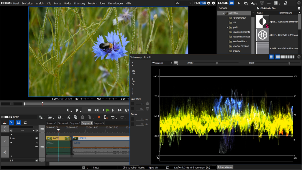 EDIUS Praxistraining #02 Primäre Farbkorrektur (Download) - Filmpraxis