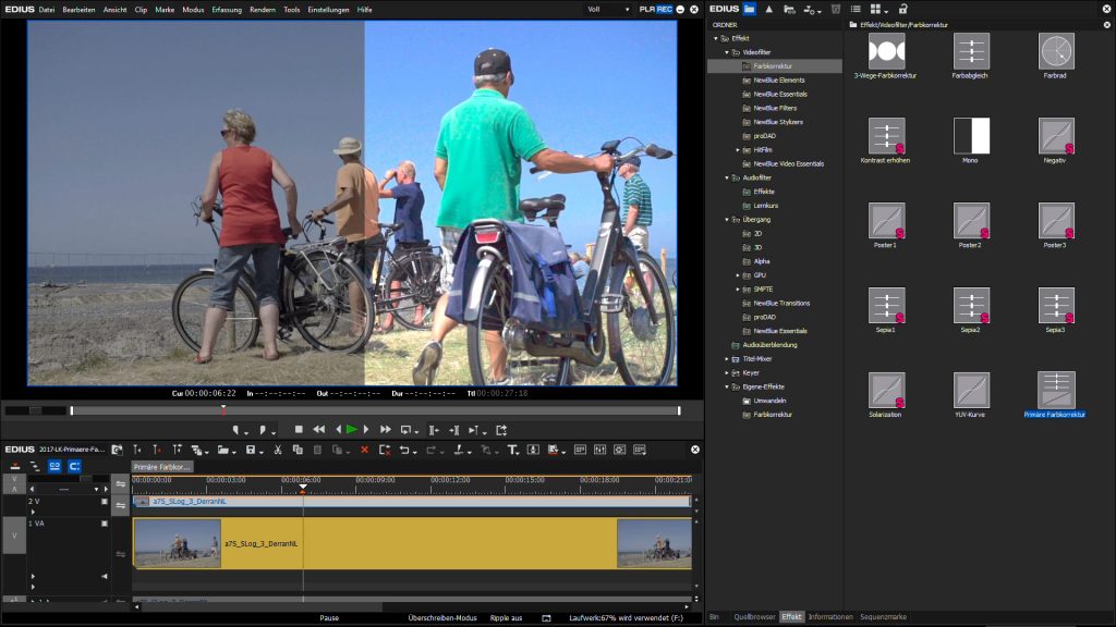 EDIUS Praxistraining #02 Primäre Farbkorrektur (Download) - Filmpraxis