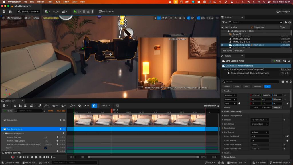 Videokurs Unreal Engine Für Eigene Videos Einführung 
